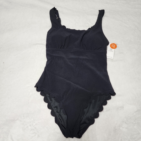 Charmo | Swim | Black One Piece Swimsuit Large | Poshmark